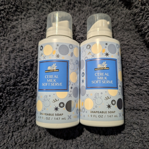 Bath & Body Works | Bath | Lot Of 2 Nwt Bath Body Works Cereal Milk ...